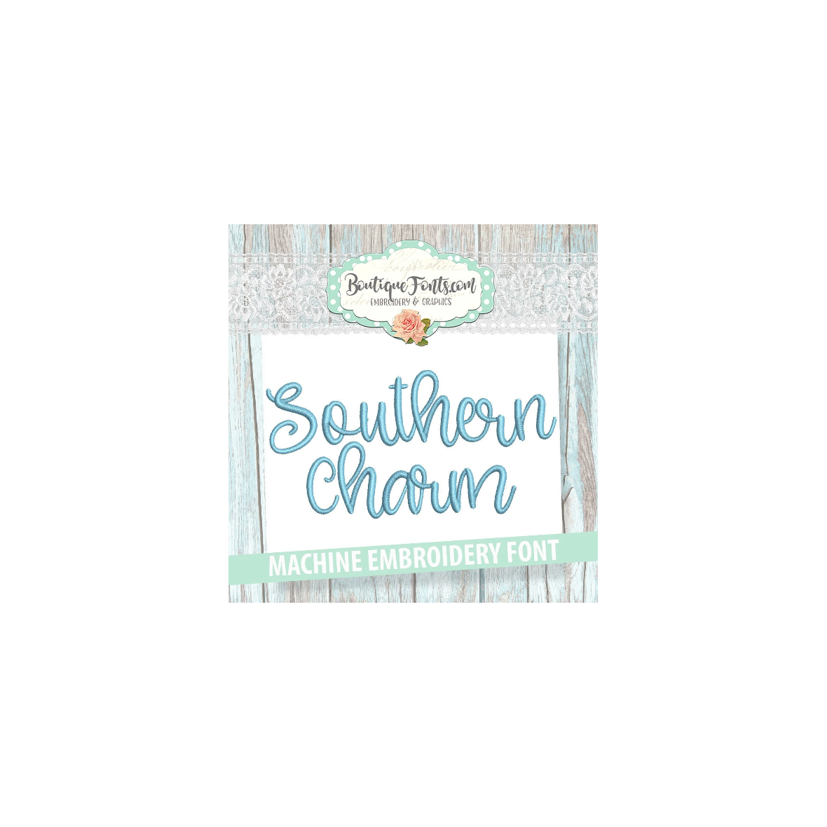Fonts :: Embroidery Fonts :: Southern Charm