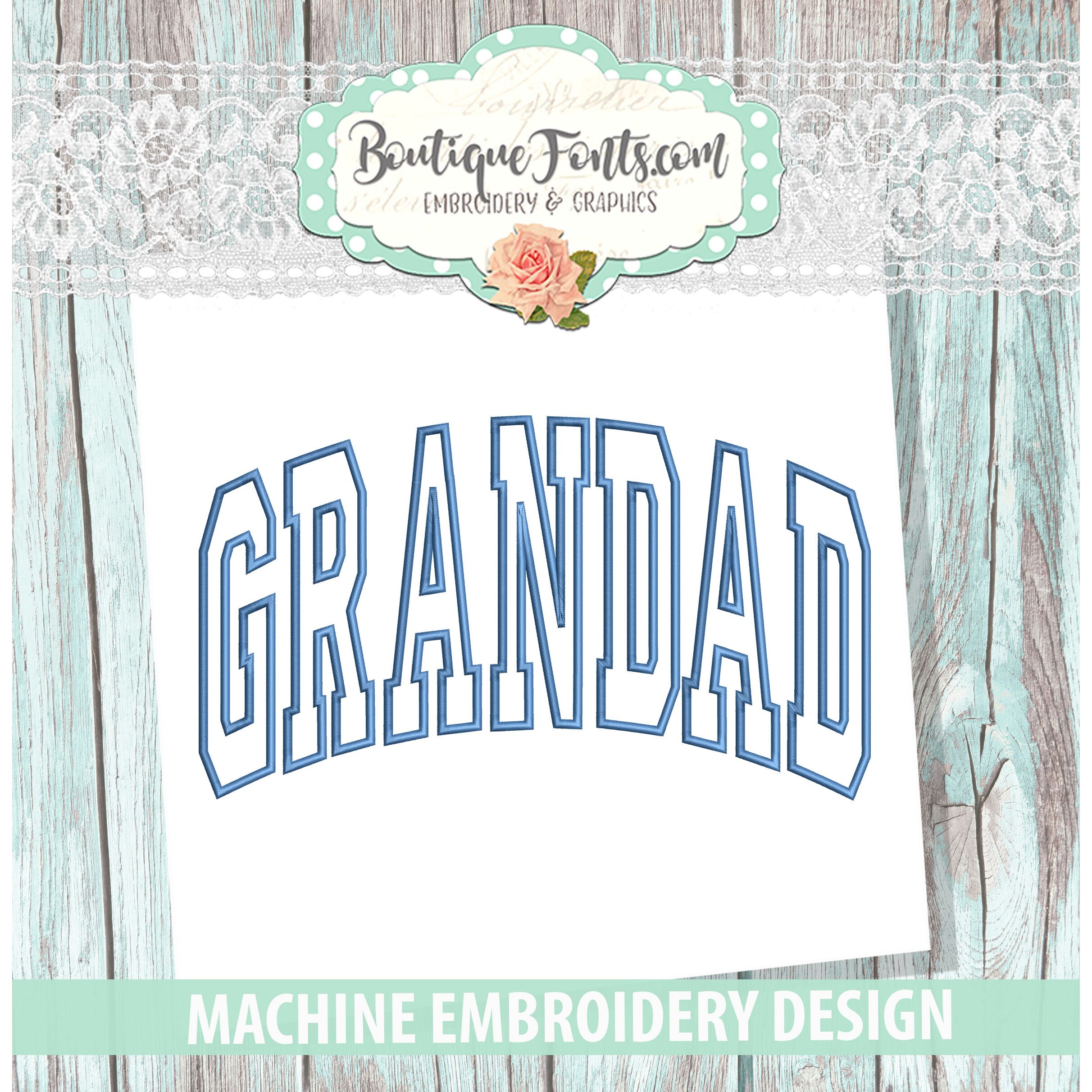 Custom Designs :: Grandad Applique