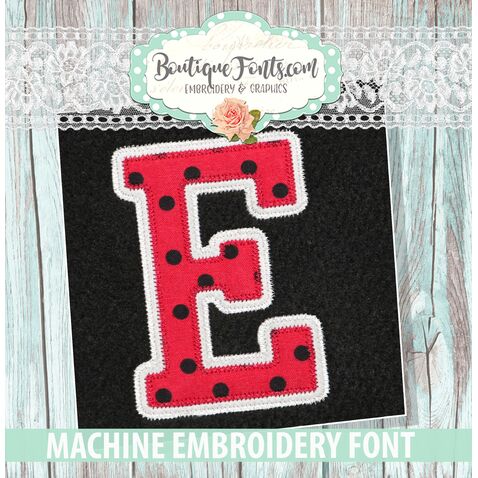 Fonts :: Applique Fonts